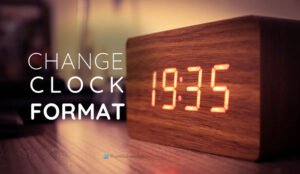 How to change Lock Screen Clock format on Windows 11