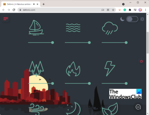Free Ambient Noise Generator software, tools to generate Ambient Sound