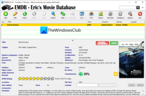Best free Movie Catalog software for Windows 11