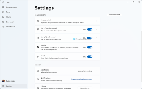 How to enable and use Focus Sessions in Windows 11
