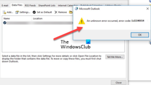 Fix Error Code 0x80040154 in Microsoft Outlook