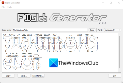 How to create ASCII Art on Windows PC