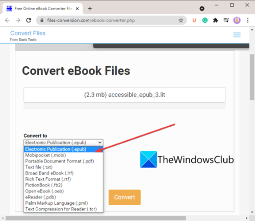 What is LIT file? How to convert LIT to EPUB or MOBI in Windows