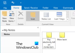 How to create, edit, delete, and format Sticky Notes in Outlook.com