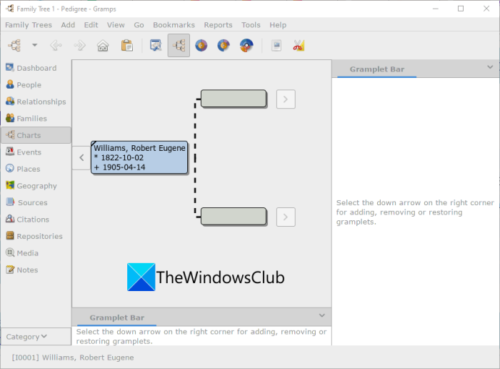 How to Create, View, and Edit GEDCOM file in Windows 11