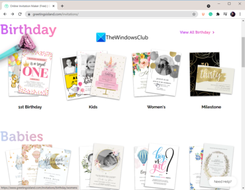 How to make Invitation Card in Windows PC