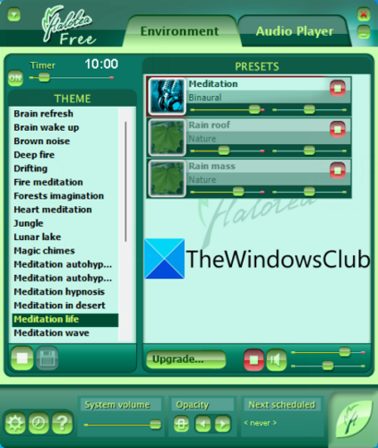 Free Ambient Noise Generator software, tools to generate Ambient Sound