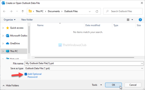 Location of Outlook PST file; How to access and create Outlook PST file