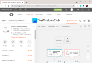 How to Create, View, and Edit GEDCOM file in Windows 11