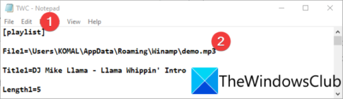 What is a PLS file? How to create a PLS file in Windows 11?