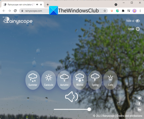 Free Ambient Noise Generator software, tools to generate Ambient Sound