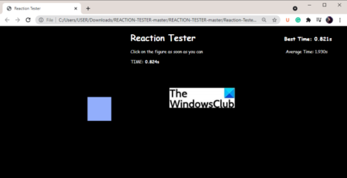 How to measure Reaction Time on Windows PC