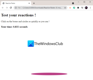 How to measure Reaction Time on Windows PC