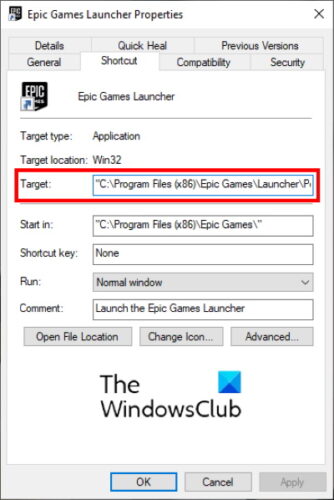 Epic Games Launcher not displaying properly or appears blank