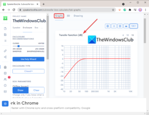 Design Speaker Enclosures using free online tools and software