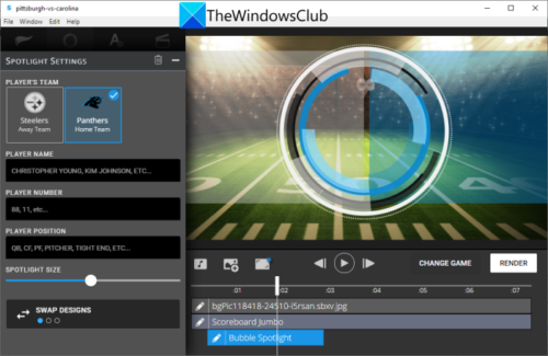 Free Scoreboard software & tools to create scoreboard on PC