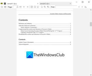 Read DjVu books on PC using free DjVu Reader software or websites
