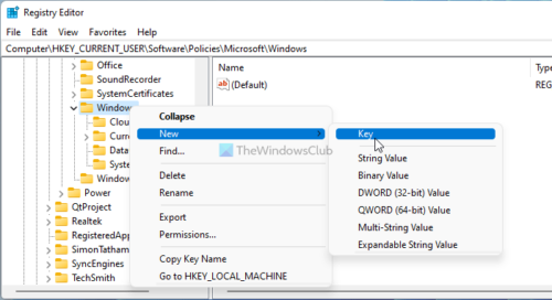Turn off display of recent search entries in File Explorer in Windows 11