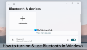 How to rename a Bluetooth device in Windows 11/10