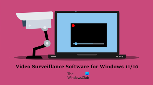 Free video surveillance software for Windows PC