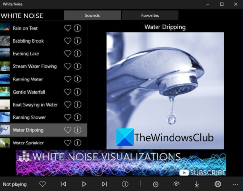 Free Ambient Noise Generator software, tools to generate Ambient Sound