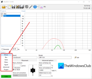 Design Speaker Enclosures using free online tools and software