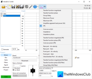 Design Speaker Enclosures using free online tools and software