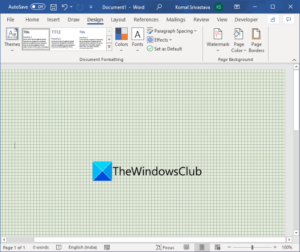 How to make Graph Paper in Windows 11