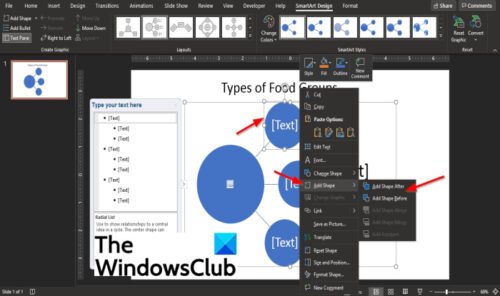 How to create a Radial List in PowerPoint