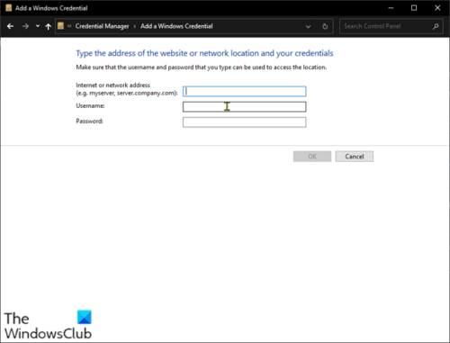 Enter network credentials error on Windows 11 [Fix]