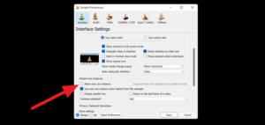 How to stop VLC from opening multiple windows on Windows PC