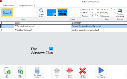 Add watermark to PDF using free online tools or software for PC