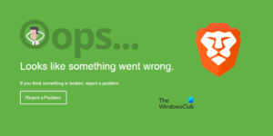 Brave browser not loading pages correctly on PC