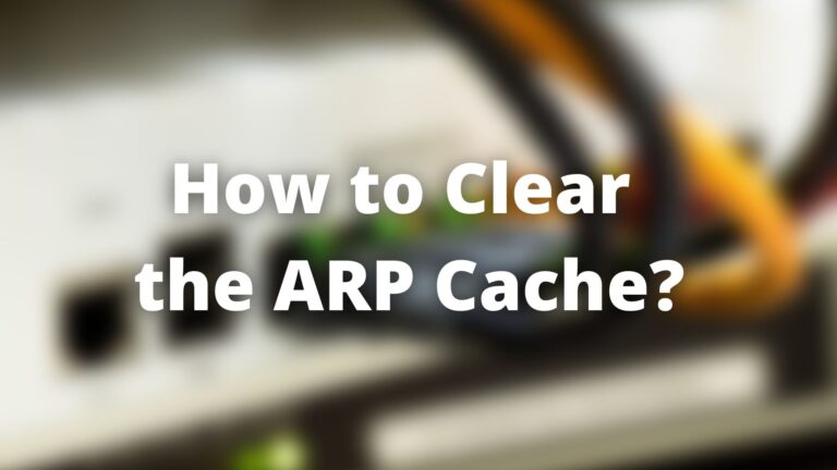 How to clear ARP Cache in Windows 11/10