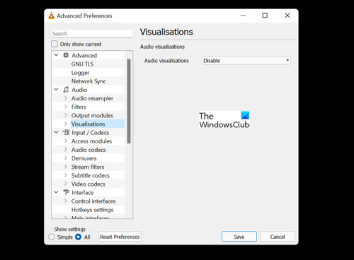 How to stop VLC from Opening Direct 3D output window