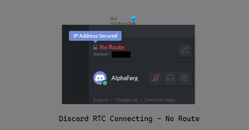 Fix Discord RTC Connecting No Route error on Windows 11