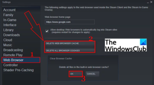 Fix Steam Error Code 102 or 137 on Windows PC