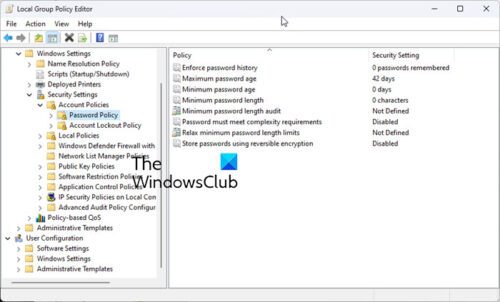 Harden Windows Login Password Policy & Account Lockout Policy