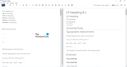 Best free Markdown Editor software for Windows PC