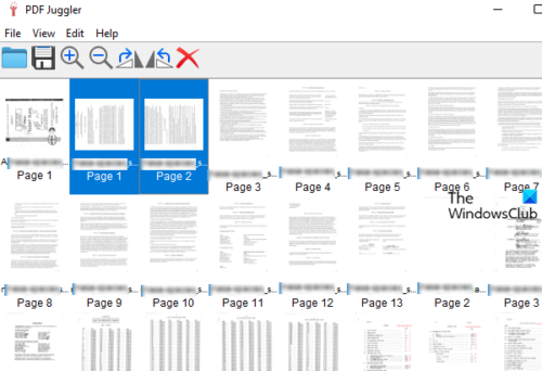 Rearrange PDF pages using free online tools or software for PC