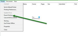 Printer Status is Paused, Cannot Resume in Windows 11 [Fix]