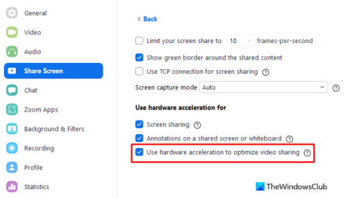 Fix Zoom Black Screen problem during Joining or Screen Sharing