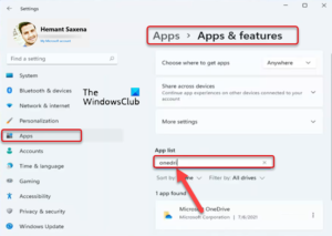 How to remove OneDrive icon from File Explorer in Windows 11/10