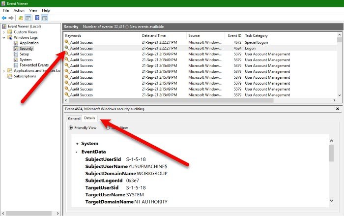 How To Check User Login History In Windows 11 10