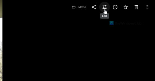How to create a Movie in Google Photos online