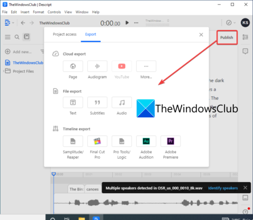 Transcribe Audio to Text using free Audio Transcription software