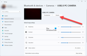 How to enable or disable Webcam in Windows laptop