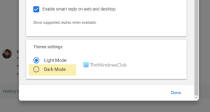 How to enable dark mode in Google Chat