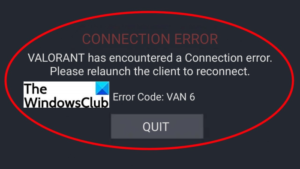 Fix Valorant Error Codes 5 and 6 on Windows PC