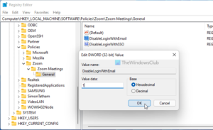 Force users to sign in with Google or Facebook account on Zoom